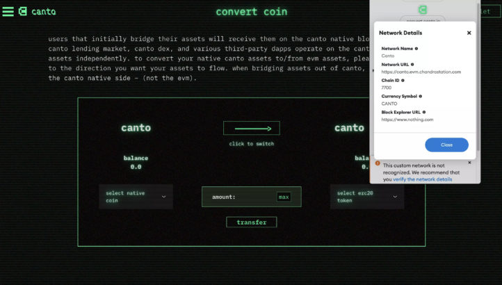 MetaMask'e Canto Ağı Nasıl Eklenir? - BTCHaber